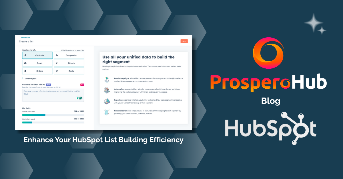 Enhance Your HubSpot List Building Efficiency